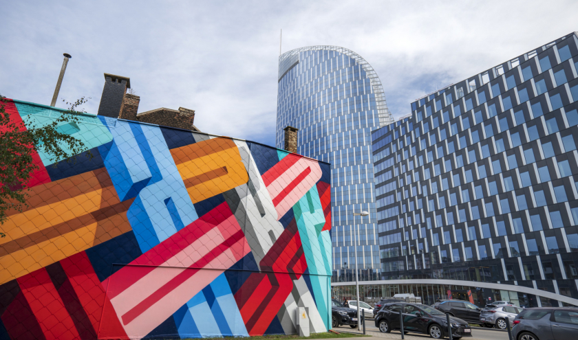 Fresque signée par l’artiste britannique PREF | Ardenne Web